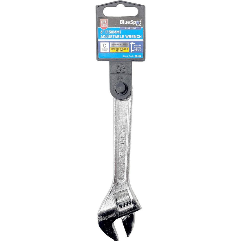 Adjustable Wrench 150mm - 6" | Bluespot Tools – Thunderfix Hardware