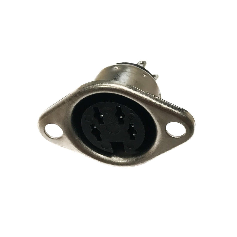 DIN Chassis Socket 4-Pin Panel Mount Connector – Thunderfix Hardware