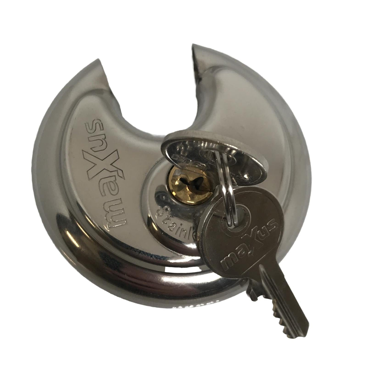 Discus Padlock Stainless Steel 70mm | Maxus – Thunderfix Hardware