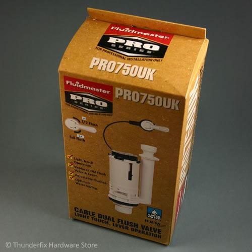 Dual Flush Toilet Cistern Syphon luidmaster WC 350mm Cable PRO750UK ...