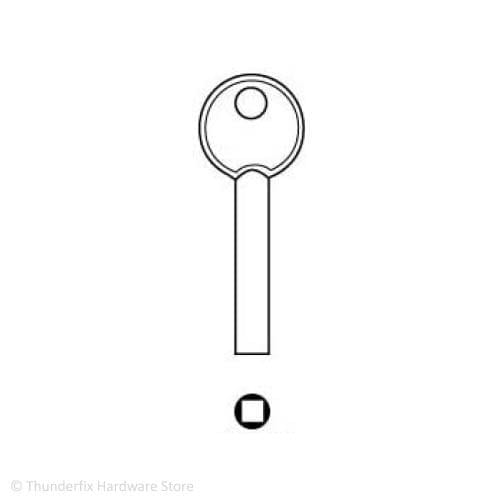 Era Square Section Window Bolt Window Lock Key Short - Lost Finder ...