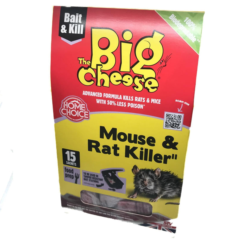 Rat & Mouse Killer (Pack of 15) | The Big Cheese – Thunderfix Hardware