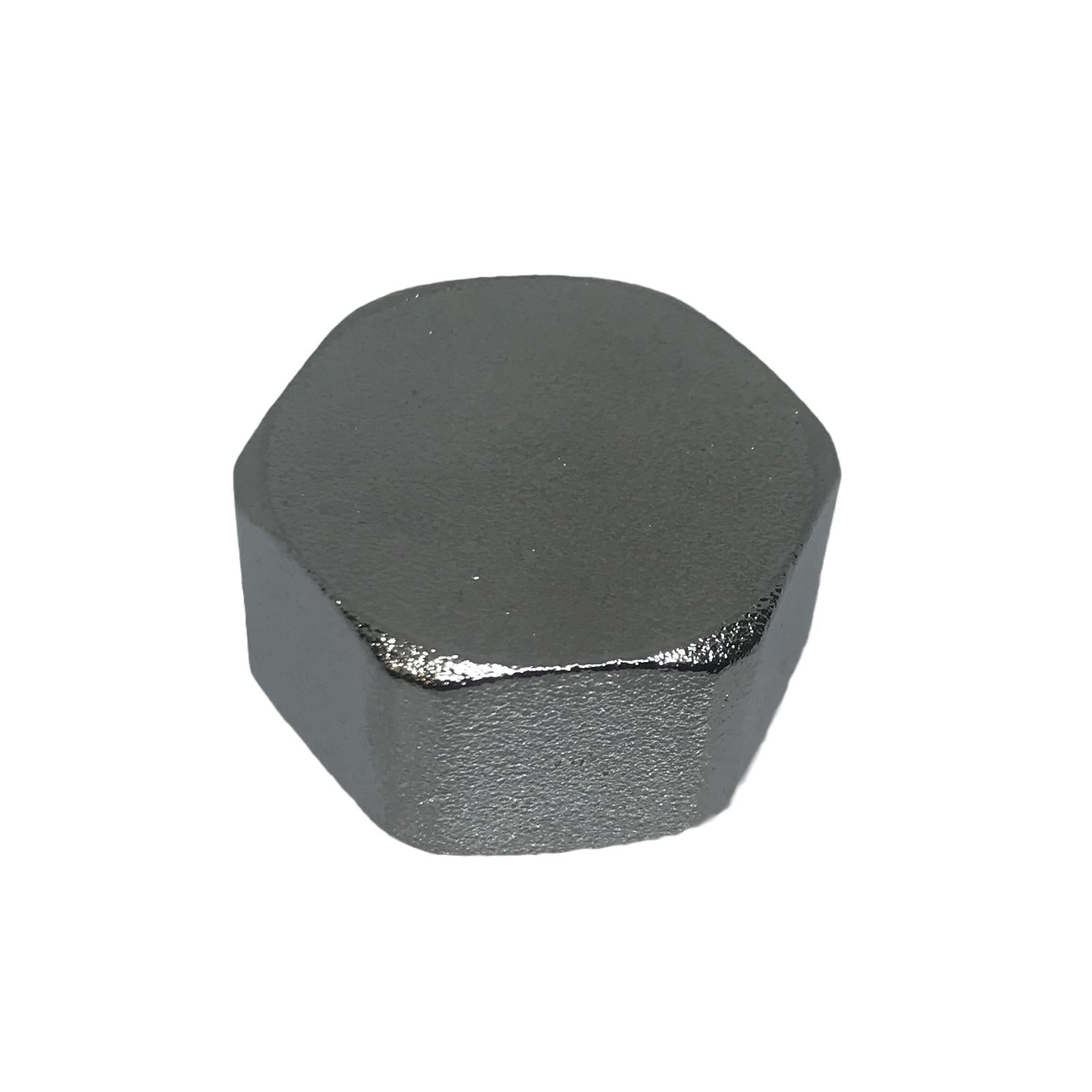 Stop End Cap 3/4" BSP Blanking Cap Textured Chrome Plated Fits 24mm ...