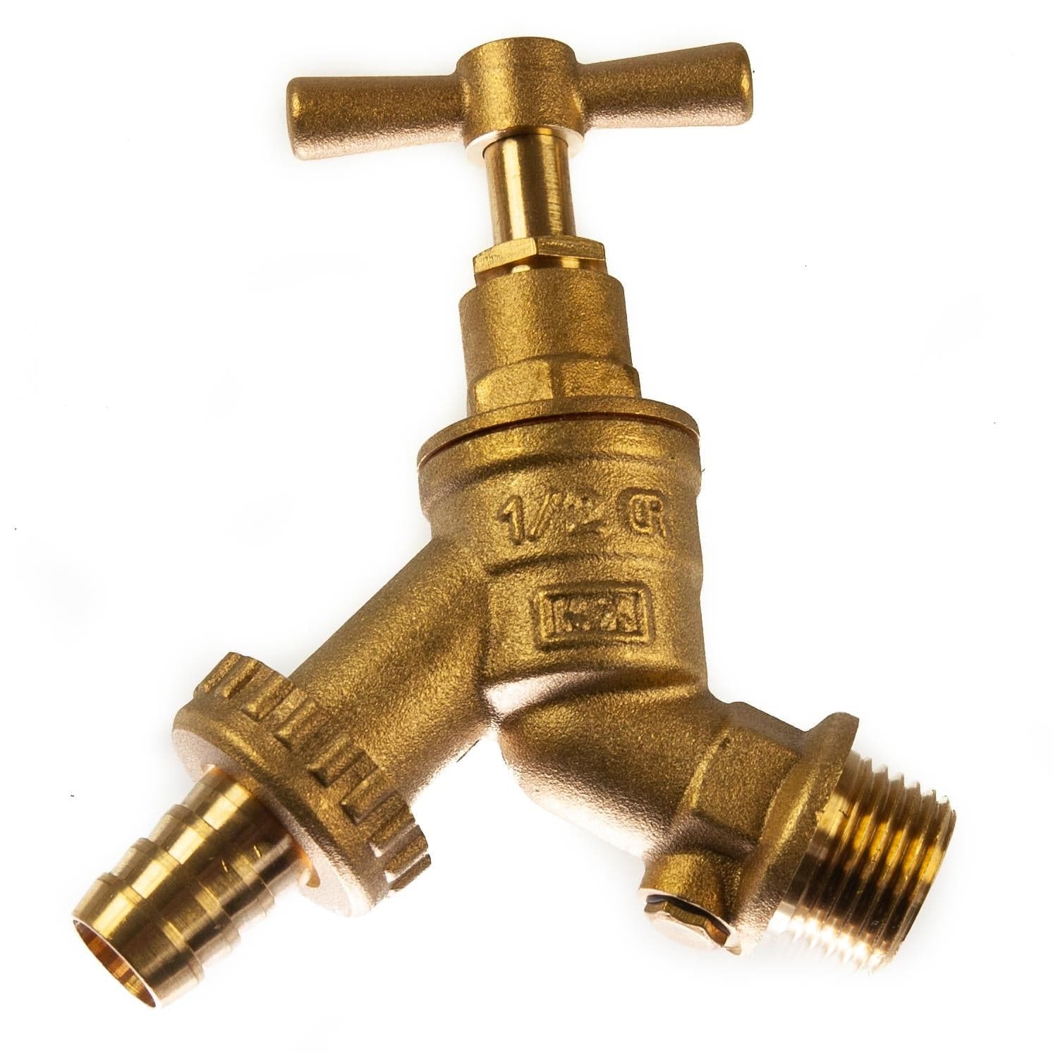 1/2" BSP Hose Union Bibtap Garden Tap BS1010 with Bibcheck Valve ...