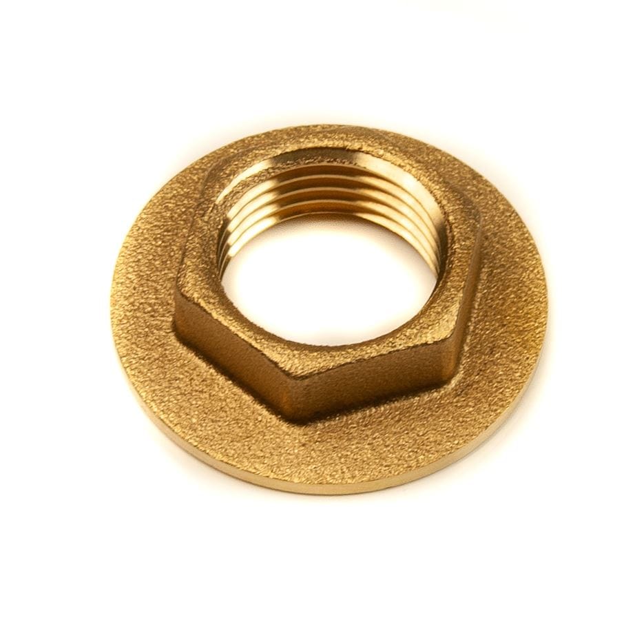 Brass Flanged Backnut 1/2" BSP For Basin Taps Fits 19mm Thread ...