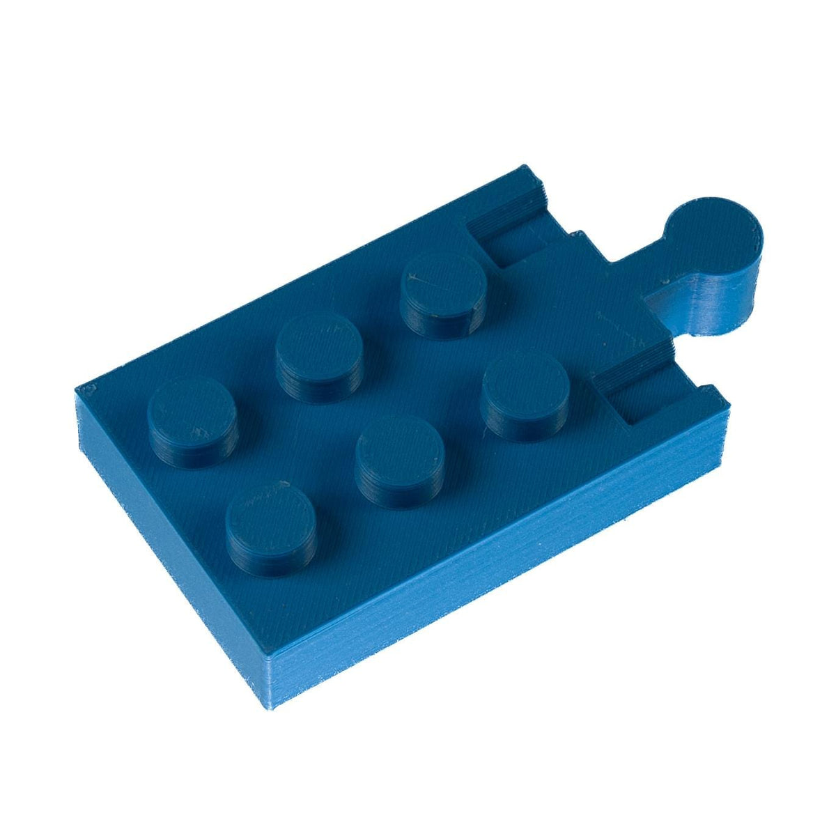 Wooden train track buffer adaptor creator compatible with Duplo and Brio 3 x 2 Brick ...